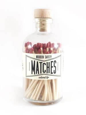 Full of Fire Powder Blue Matches - Made Market Co.