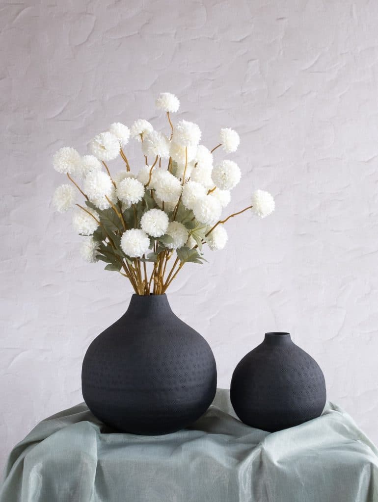 Textured Round Vase Large - Made Market Co.