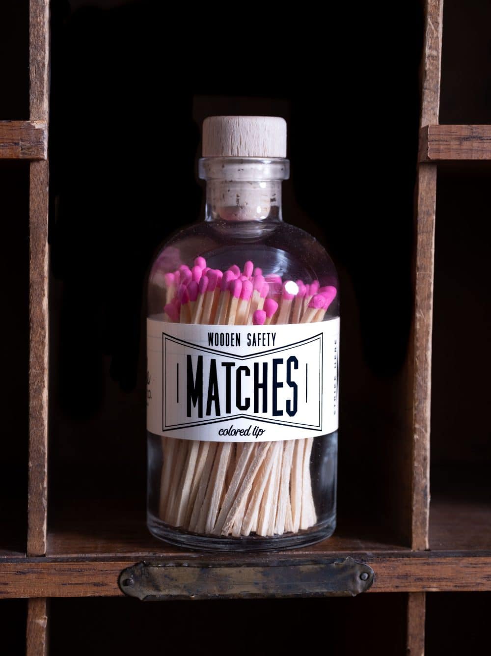 Vintage Apothecary Light Pink Matches - Made Market Co.