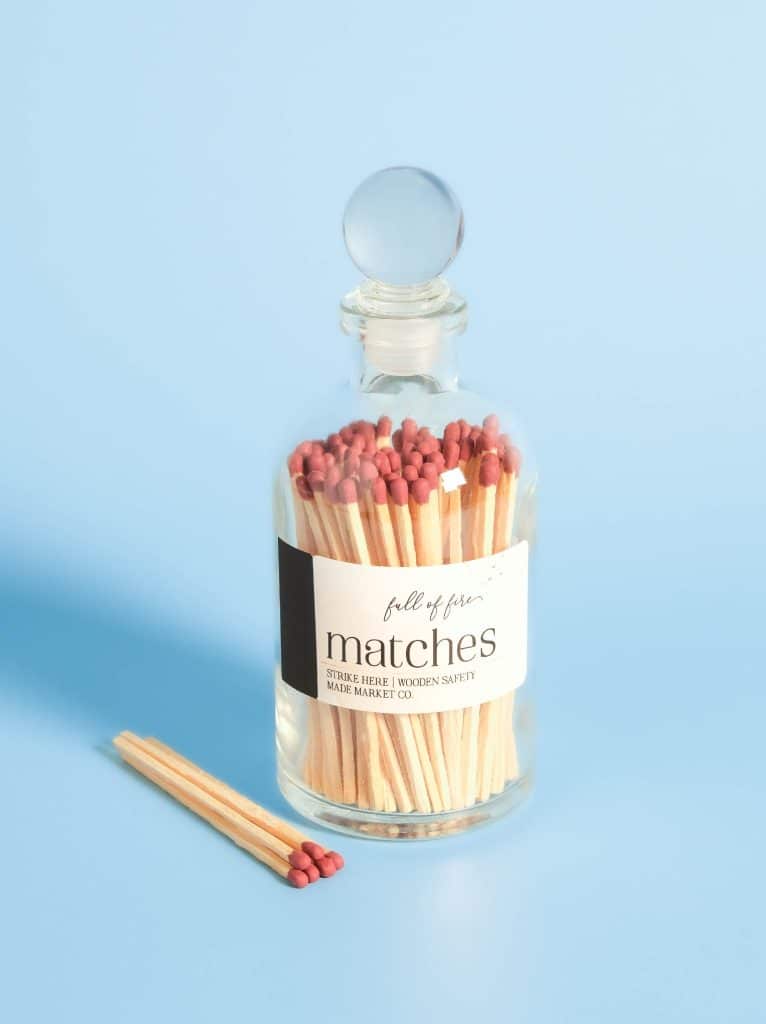 Full of Fire Red Matches - Made Market Co.