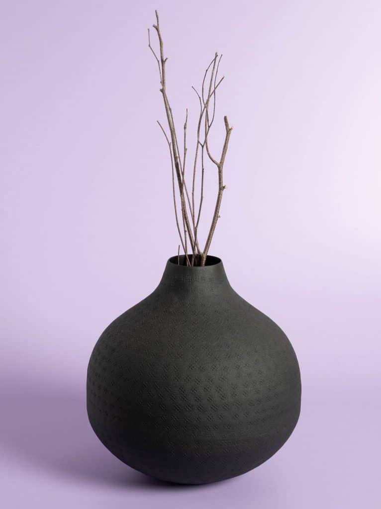 Textured Round Vase Large - Made Market Co.