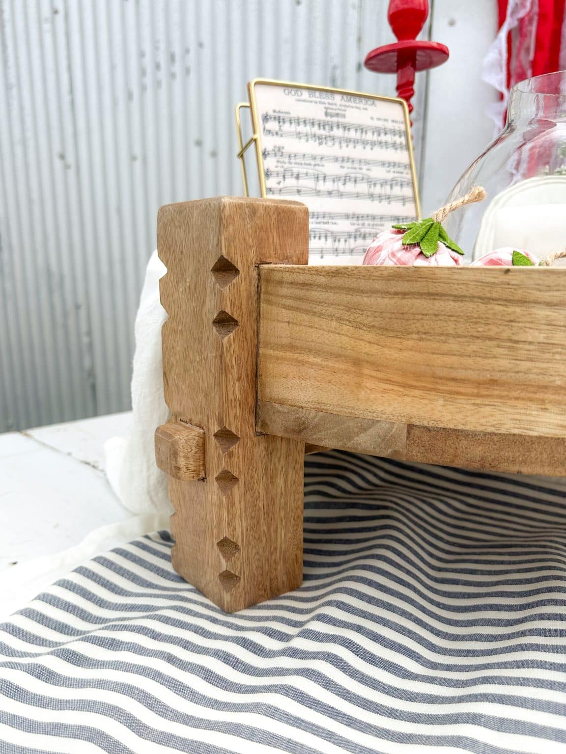 Wood Chakki Table Pedestal - Made Market Co.